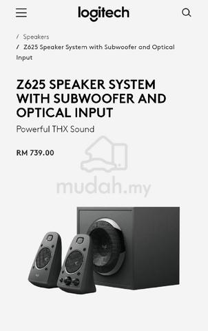 Logitech Z625 - TV/Audio/Video for sale in Others, Kuala Lumpur