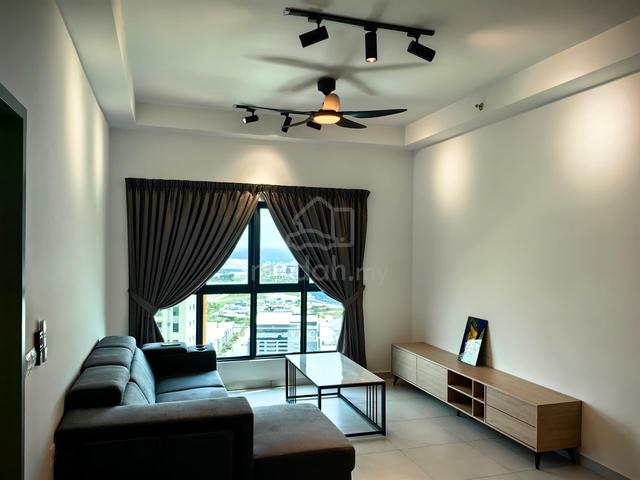 Service Residence for Rent, 3 Bedroom, 1044 sq.ft, Sinaran Residences ...