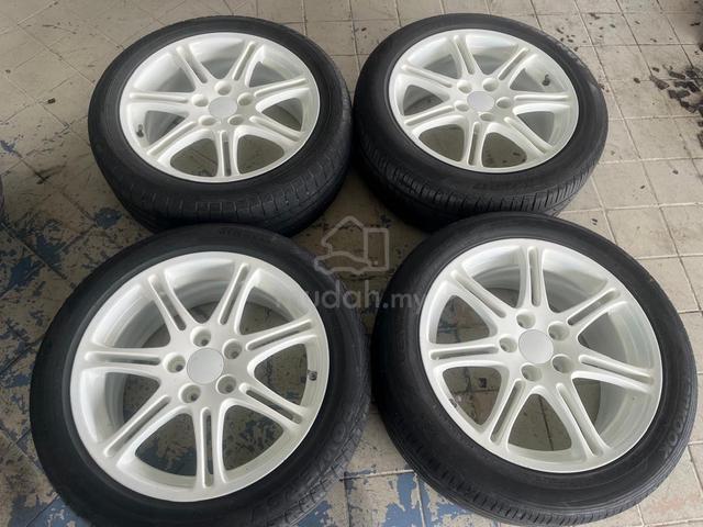 Sport rim second 17 Honda ep3 siap tayar civic brv - Car Accessories ...