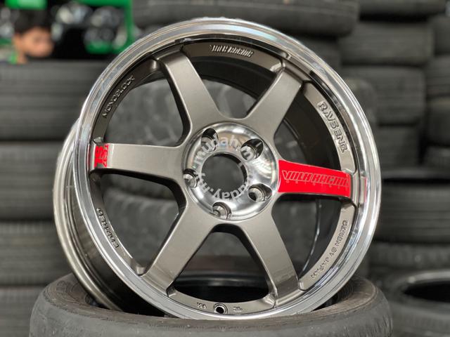 New 17 AOW TE37 Rim Cerato Forte Exora Preve Civic - Car Accessories ...