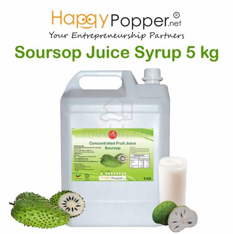 Sirap Concentrated Fruit Juice Syrup Soursop 5kg - Food for sale in ...