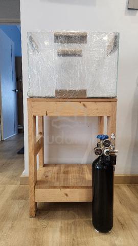 50cm cc tank + rack + co2 - Pets for sale in Johor Bahru, Johor