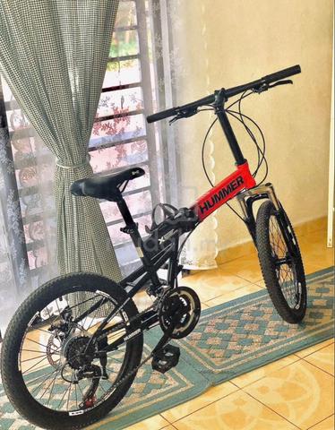 Folding bike HUMMER (Basikal Lipat) - Sports & Outdoors for sale in ...