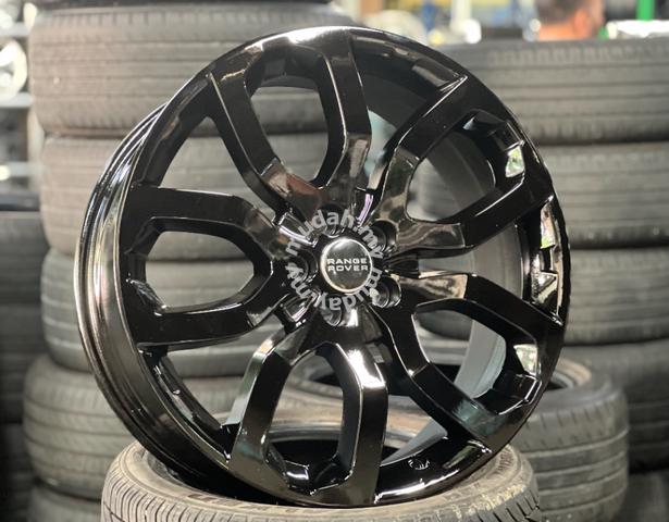 Ori 20 Range Rover Evoque Velar 5x108 Black rim - Car Accessories ...