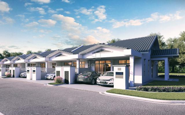 New Terraced House for Sale, 3 Bedroom, 1324 sq.ft, Bagan Serai, Perak ...