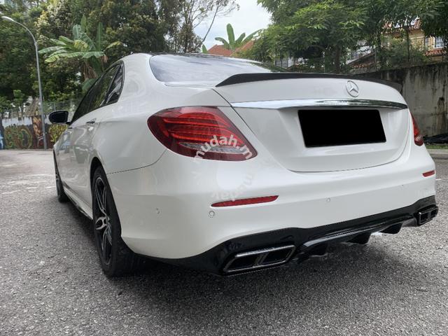 Benz W213 E63 Rear Diffuser Bumper Amg Bodykit - Car Accessories ...