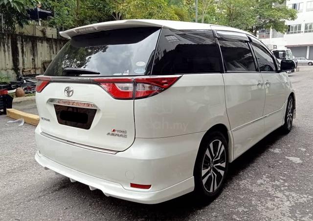 2016 Toyota estima trd wald bodykit skirt paint - Car Accessories ...
