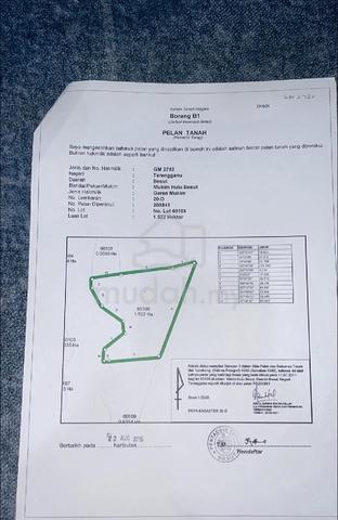 Agricultural Land for Sale, 1.52 Acre(s), Besut, Terengganu | Mudah.my