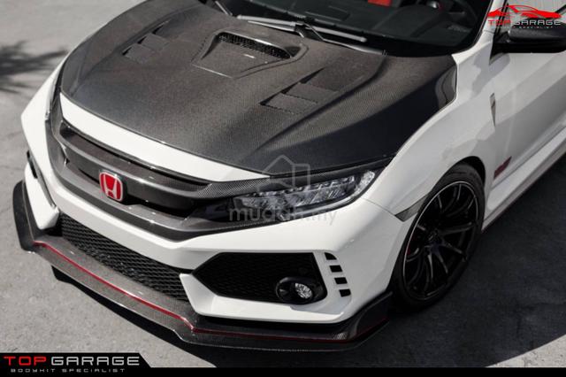 Civic Fc Type R JS Front hood Bodykit Body kit - Car Accessories ...