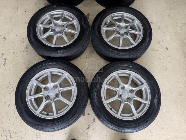 Rim original axia bezza 14 inch tayar toyo 80% - Car Accessories & Parts for sale in Setia Alam ...