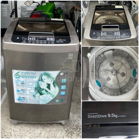LG washing machine washer mesin basuh 9.5k-g - Home Appliances ...