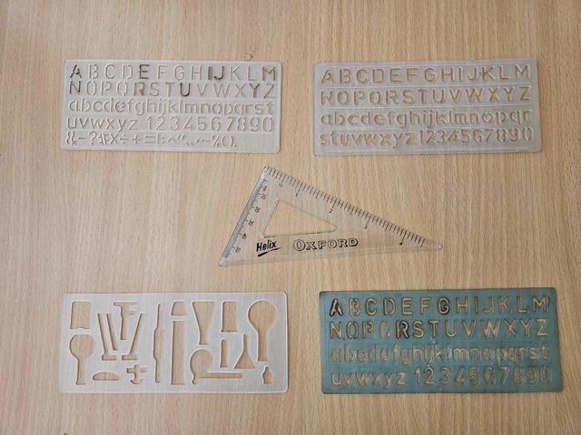 Rulers and Stencils - Others for sale in Puchong, Selangor
