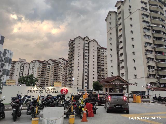 Condominium for Sale, 3 Bedroom, 874 sq.ft, Sentul Utama Condominium ...