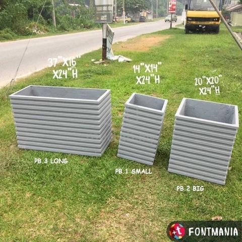 GRC Planter Box/Pasu Konkrit - Garden Items for sale in Bangi, Selangor