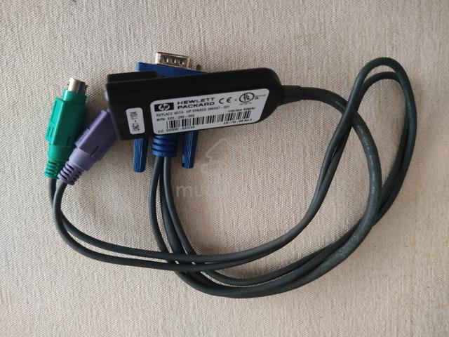 HP KVM Console Cables (NEW) - Computers & Accessories for sale in Bayan ...