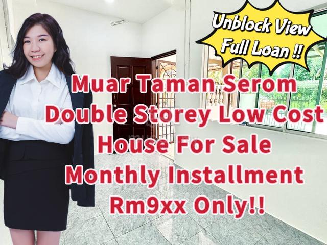 2-storey Terraced House for Sale, 3 Bedroom, 775 sq.ft, Muar, Johor | Mudah.my
