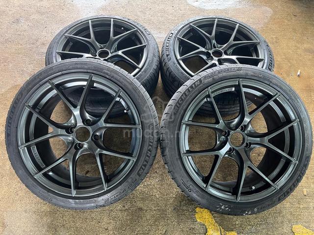 Sport Rim 17 Second BBS CIR Gunmetal Grey Siap Tay - Car Accessories ...