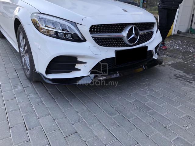 Mercedes W205 AMG Brabus Front Lip Bumper Bodykit - Car Accessories ...