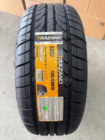 New tyre Trazano sa57 size 205/50/16 tahun 2025 - Car Accessories ...
