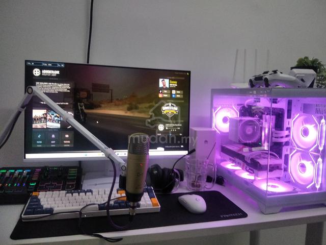 Pc Gaming Fullset All White Setup putih - Computers & Accessories for ...