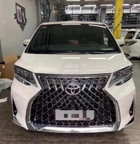 2019 Alphard convert lm300 bumper bodykit body kit - Car Accessories ...
