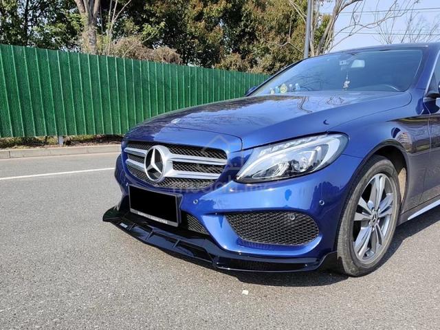 Mercedes W205 AMG Brabus Front Lip Bumper Bodykit - Car Accessories ...