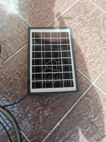 9V 6W Panel Solar + Pam Air Selam DC 12V (240L/H) - Garden Items for ...