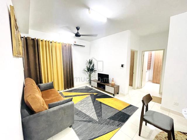 Service Residence for Rent, 3 Bedroom, 805 sq.ft, Alanis @ Warisan ...
