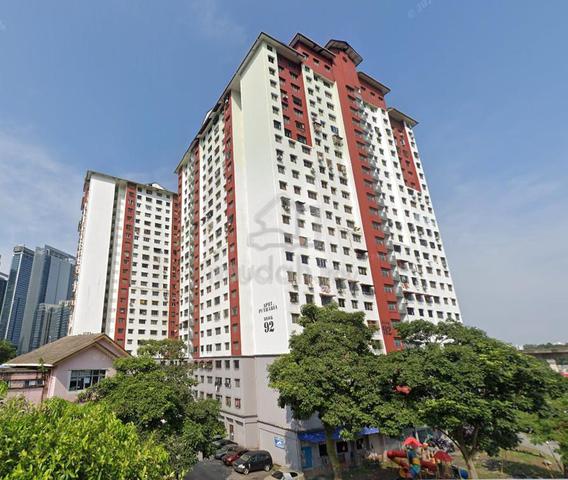 Apartment for Sale, 3 Bedroom, 607 sq.ft, Putra Ria Apartment, Bangsar ...