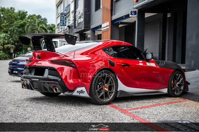Toyota Supra A90 Aim Design Carbon Front Lip - Car Accessories & Parts ...