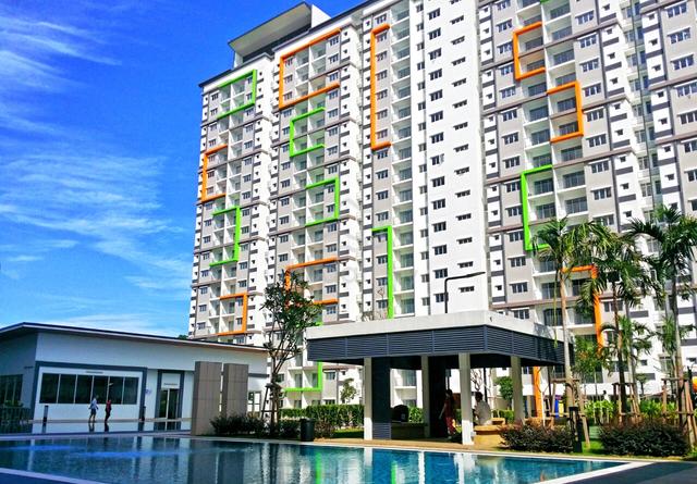 Apartment for Rent, 3 Bedroom, 949 sq.ft, D'Cerrum Apartment, Semenyih ...