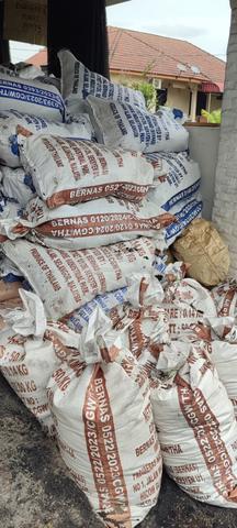 Sekam padi bakar Dan mentah guni besar - Others for sale in Others, Penang