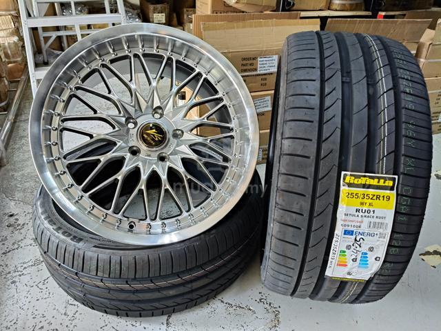 BMW E90 F30 F32 X1 E84 19" Rim + Tayar Baru R93 - Car Accessories ...