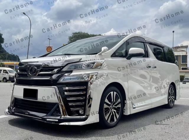 Toyota Vellfire 2018 2019 trd modellista body kit1 - Car Accessories ...