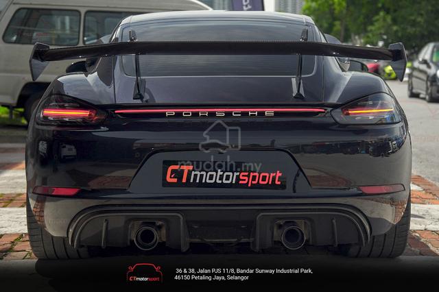 Prs cayman boxter 718 gt4 rs spoiler gt wing DCF - Car Accessories ...