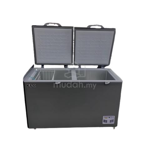 2 Doors Chest Freezer /Peti Sejuk Beku /Ais Box - Professional/Business ...