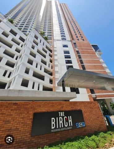 Service Residence for Rent, 2 Bedroom, 611 sq.ft, The Birch, Jalan Ipoh ...