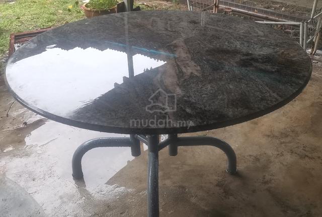 Meja marble 4½ ft - Furniture & Decoration for sale in Sungai Petani, Kedah