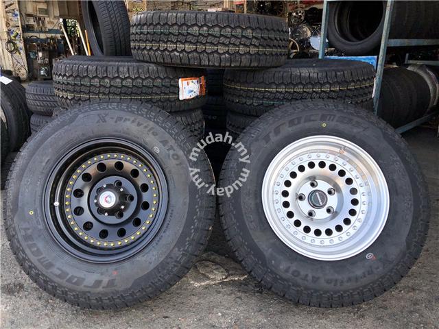 Rim Raguna 15Inch v Tyre AT 235-75-15 KEMBARA SET - Car Accessories ...