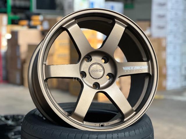 NEW 18 AOW Rays TE37 Rim Civic Type R FK8R FL5R - Car Accessories ...