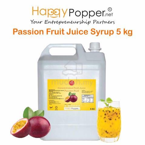 Sirap Concentrated Juice Syrup Passion Fruit 5kg - Food for sale in ...