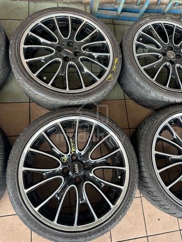 JCW mini cooper 18 sport rim r56 r53 r50 myvi alza - Car Accessories ...