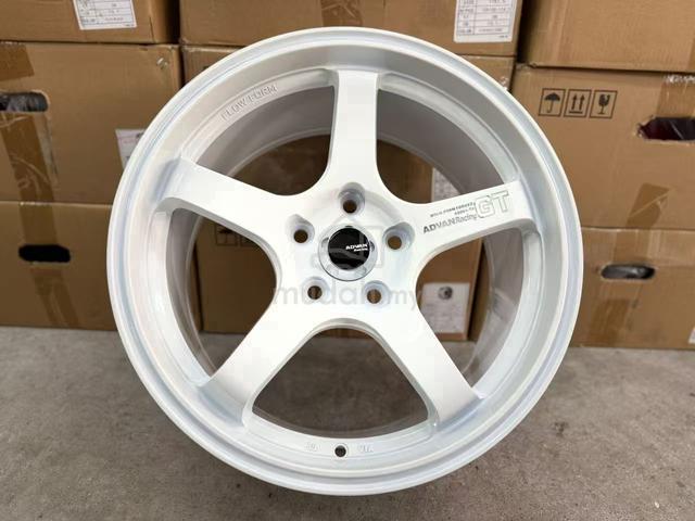 New 17x8jj advan racing gt white fc fe hrv S70 - Car Accessories & Parts for sale in Setia Alam ...