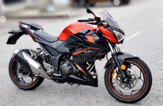 Kawasaki Z250 Candy Orange SE spec ninja 250r - Motorcycles for sale in Puncak Jalil, Selangor