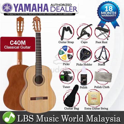 Yamaha C40M II 39 Inch Full Size Classical FP - Music Instruments for sale in Bayan Lepas, Penang