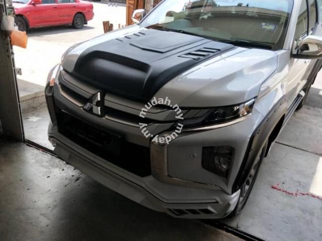 Mit triton 2022 front bonet bonnet hood scoop abs - Car Accessories ...