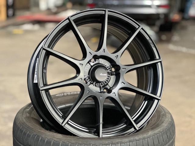 NEW 16 Advanti S1 Black Rim Saga VVT Persona Neo - Car Accessories ...