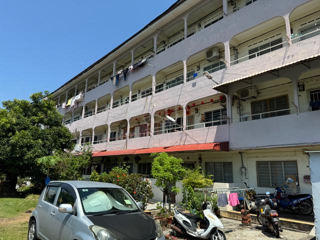 Flat for Sale, 2 Bedroom, 520 sq.ft, Rumah Pangsa Aunler, Melaka City ...