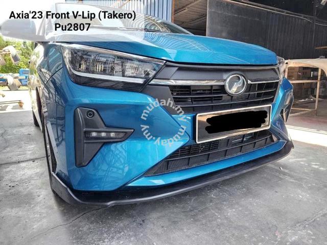 Perodua axia 2023 takero front lip lips diffuser g - Car Accessories ...