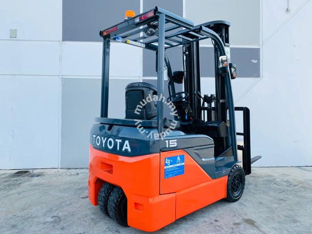 TOYOTA Forklift 3 Wheeler 8FBE15 Full Loan Recon - Commercial Vehicle & Boats for sale in Johor ...